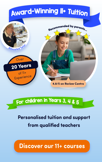 KSOL 11 Plus Tuition - Helping your child pass the 11 plus exam