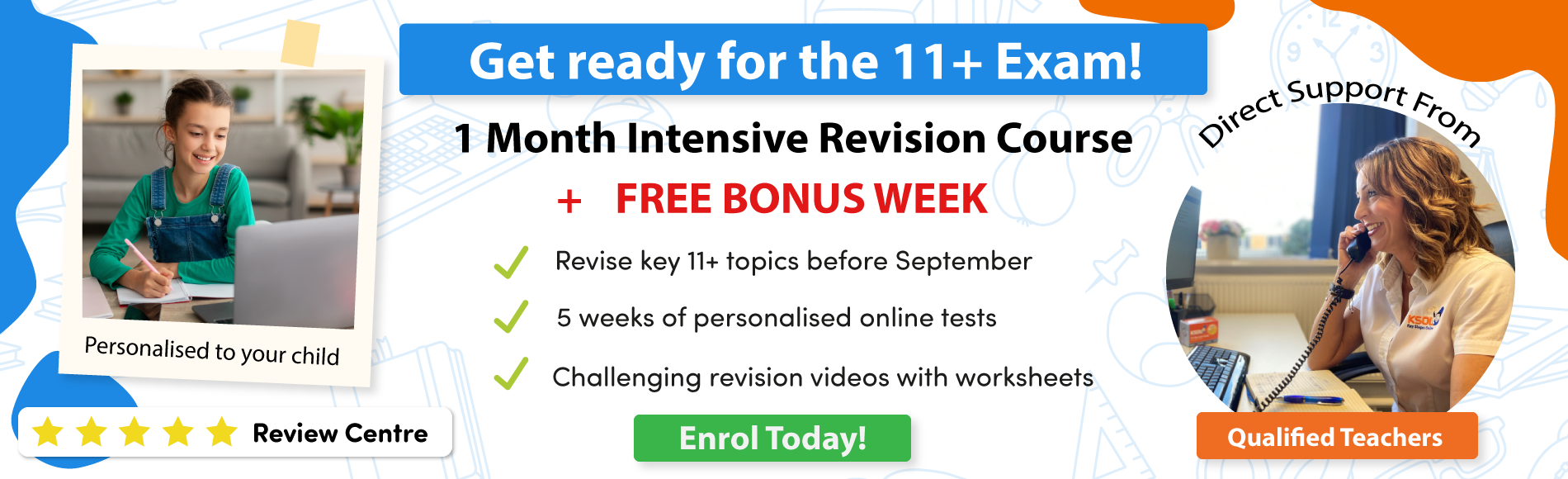 KSOL 11 Plus Tuition - Helping your child pass the 11 plus exam